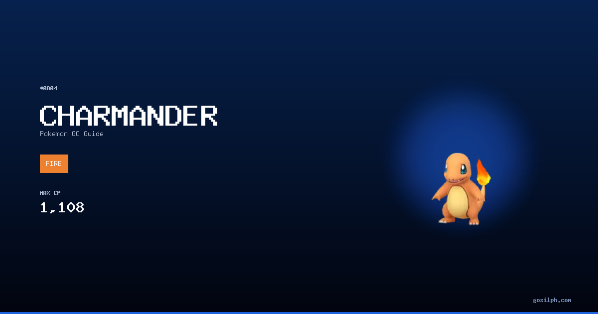 Charmander Pokemon GO — Best Moveset, PvP, Counters & Stats