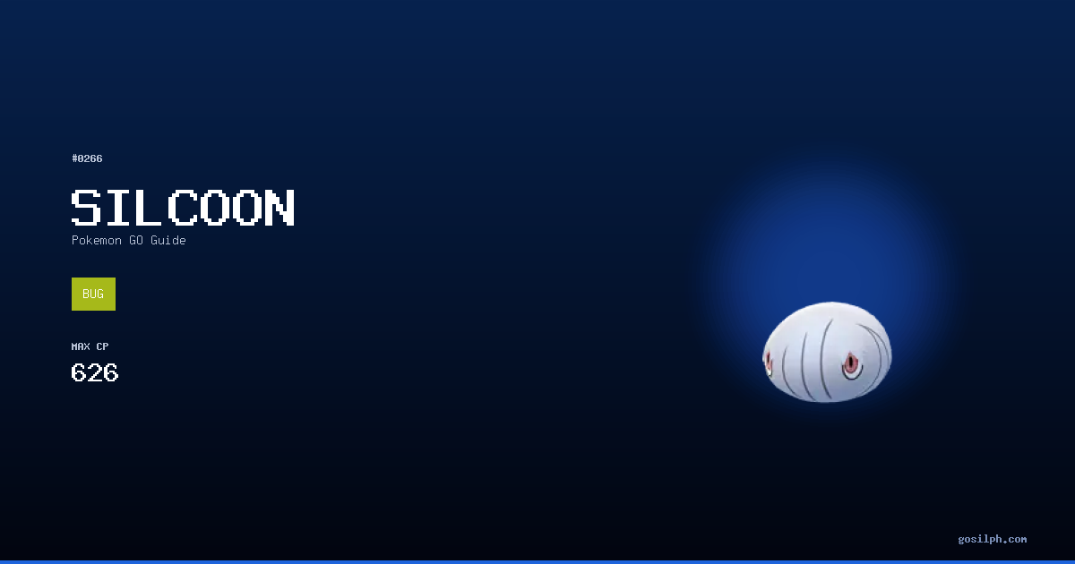 Silcoon Pokemon GO — Best Moveset, PvP, Counters & Stats